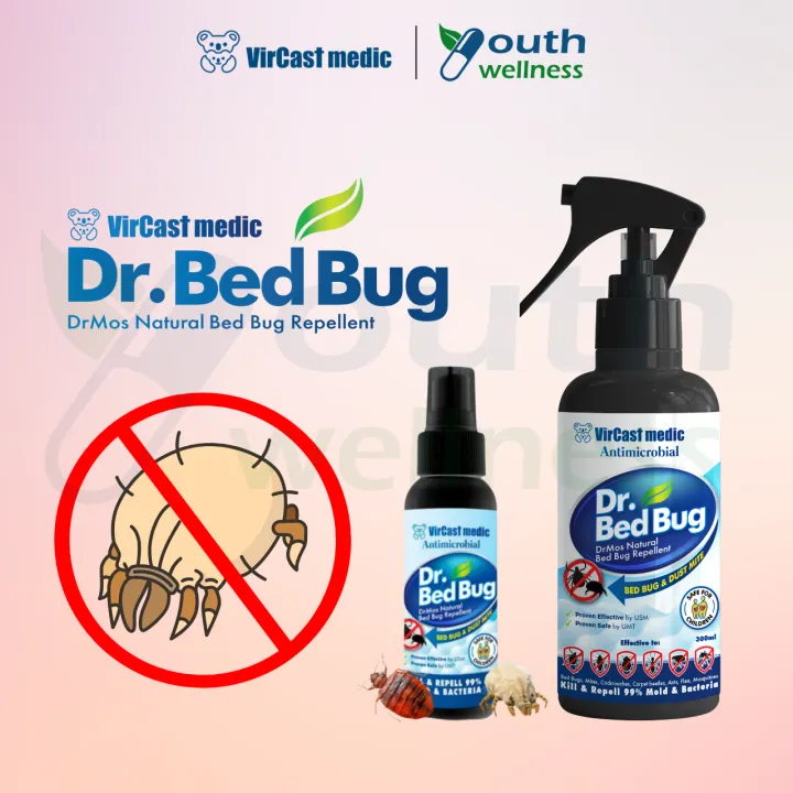 Vircast Medic Dr Bed Bug Natural Repellent Spray | Dust Mites Repellant ...