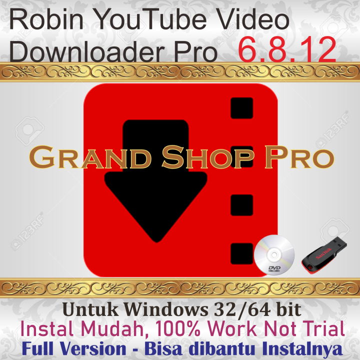 Robin YouTube Video Downloader - Full Version, Lifetime | Lazada Indonesia