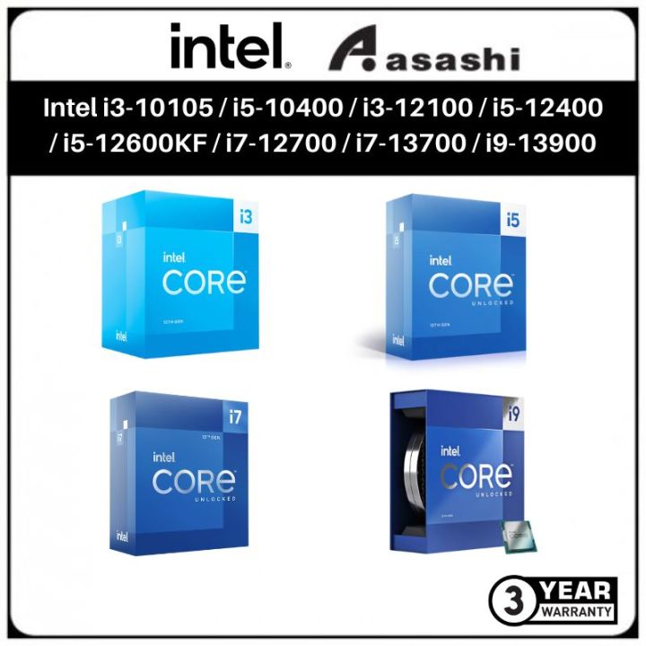 Intel G6405 / i3-10105 / i5-10400 / i3-12100 / i5-12400 / i5-12600KF ...