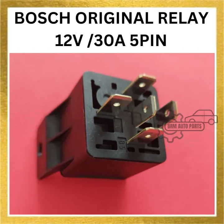 SAGA FAN MOTOR RELAY BOSCH 0332019150 25025D RELAY 12V / 30A MINI ...