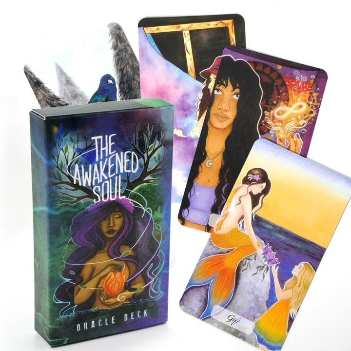 The Awakened Soul Tarot Deck 50 Cards | Lazada.co.th