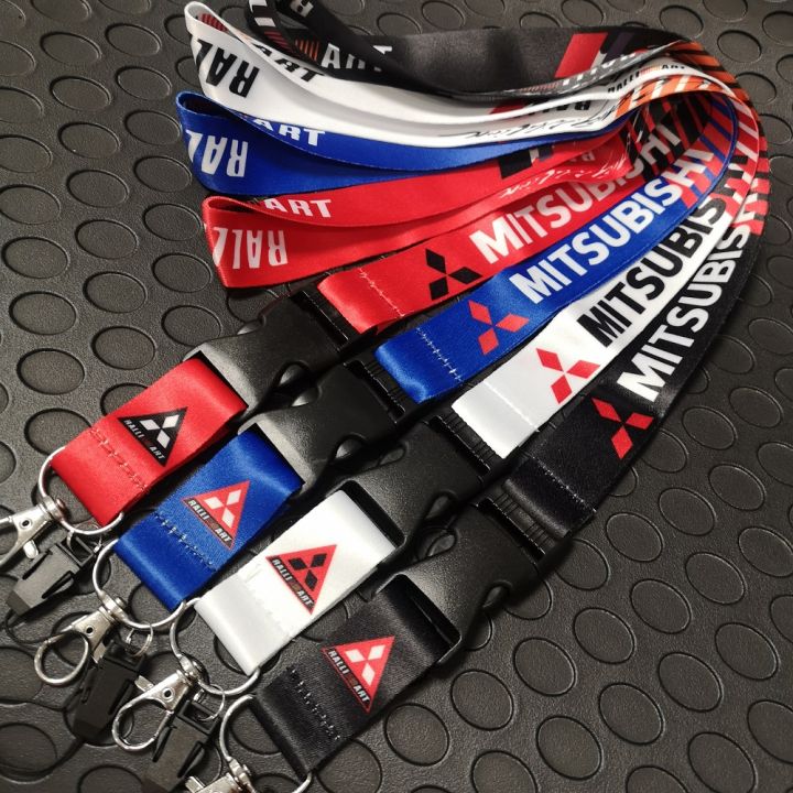 Mitsubishi Car Lanyard Rralliart Modified Cultural Fashion Work Card ...
