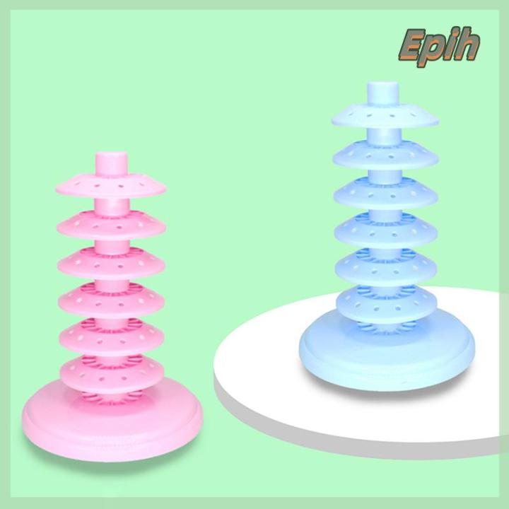 [Epih] ชั้นวางอมยิ้มแบบปรับได้หลายชั้นชั้นชั้นชั้นวางอมยิ้มที่วางลูกอม ...