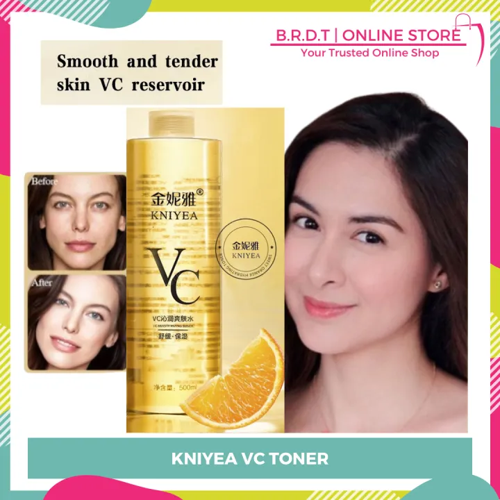 KNIYEA Vitamin C Whitening Toner Melasma and Pekas Remover Moisturizer ...