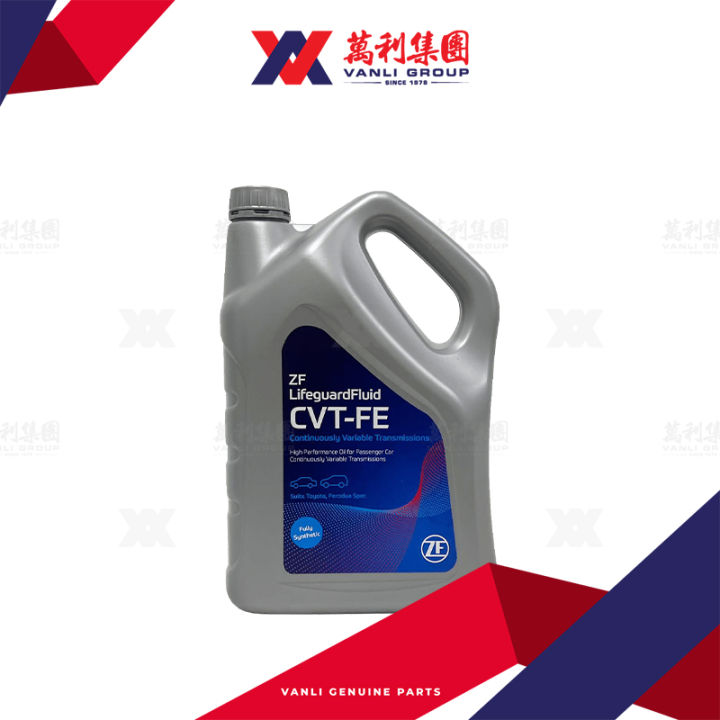 ZF Lifeguard Fluid CVT-FE Transmission Fluid for NEW Toyota and Perodua Car 4L | Lazada