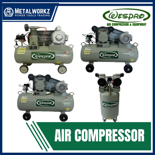 METALWORKZ || Wespro Air Compressor 1/4HP 1HP 2HP Oil Less and Silent ...