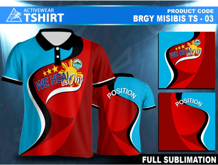 Deped Polo Shirt Puting Collared Polo Shirt Na May Deped at Matatag ...