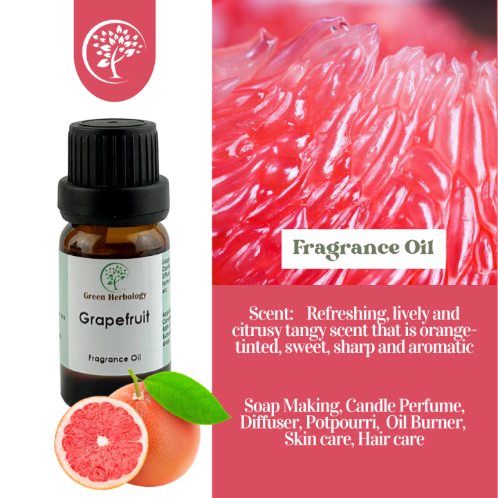Grapefruit Fragrance Oil, 10ml | Lazada