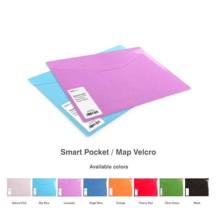 Daiichi - Smart Pocket Ukuran A5/A4/FC Map Plastik Perekat Sentuh Map ...