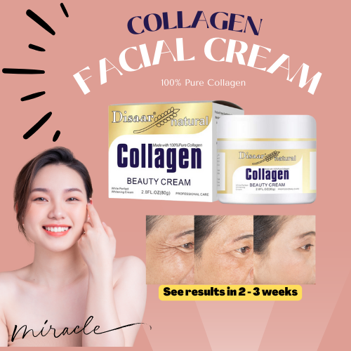 DISAAR Collagen Face Cream 80g Lighten Dark Spots Collagen Power ...
