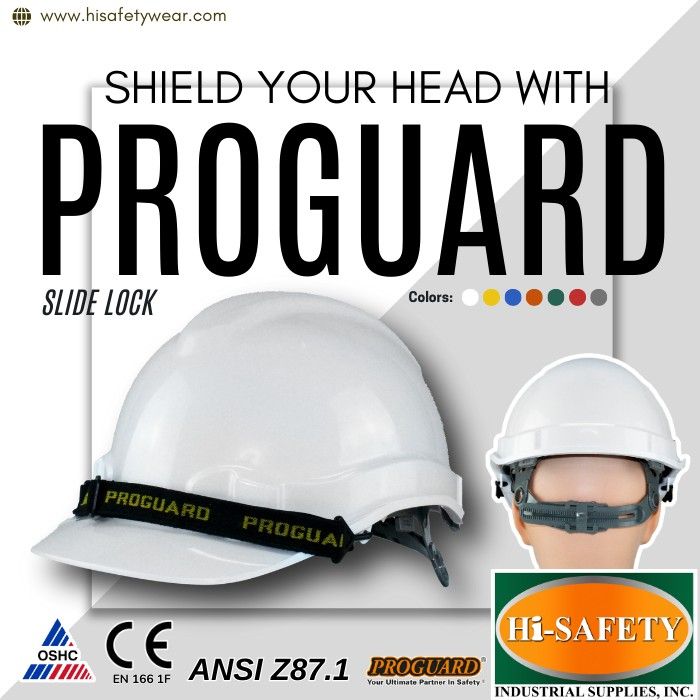 PROGUARD Industrial Safety Helmet / Hard Hat Construction Helmet Heavy ...