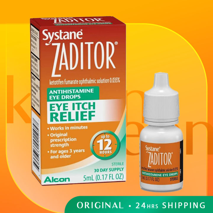 Zaditor Antihistamine Eye Drops, 5-mL | Lazada