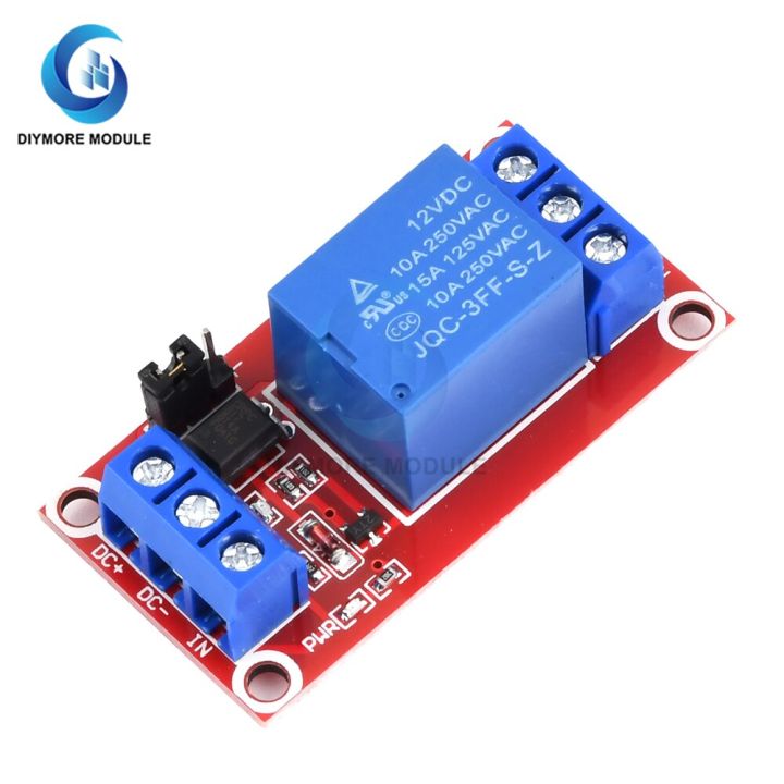 DC 5V 9V 12V 24V 1 Channel Relay Module With Optocoupler Shield Board ...