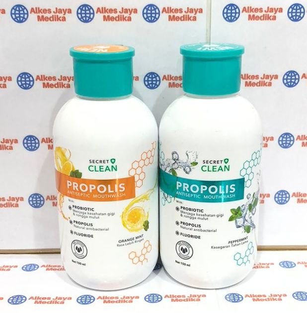 Secret Clean Propolis Antiseptic Mouthwash 150ml - Obat Kumur | Lazada ...