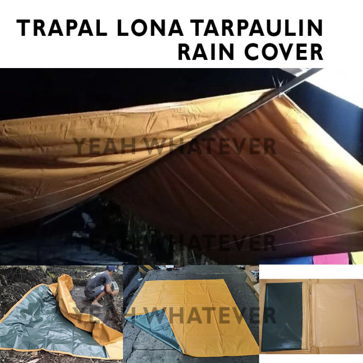 TOLDA TRAPAL LONA MAKAPAL THICK CANVAS RAIN SHADE COVER TARPAULIN (no ...