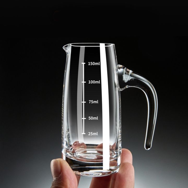 Glass foreign wine red white divider set home restaurant with 100ml jug ...