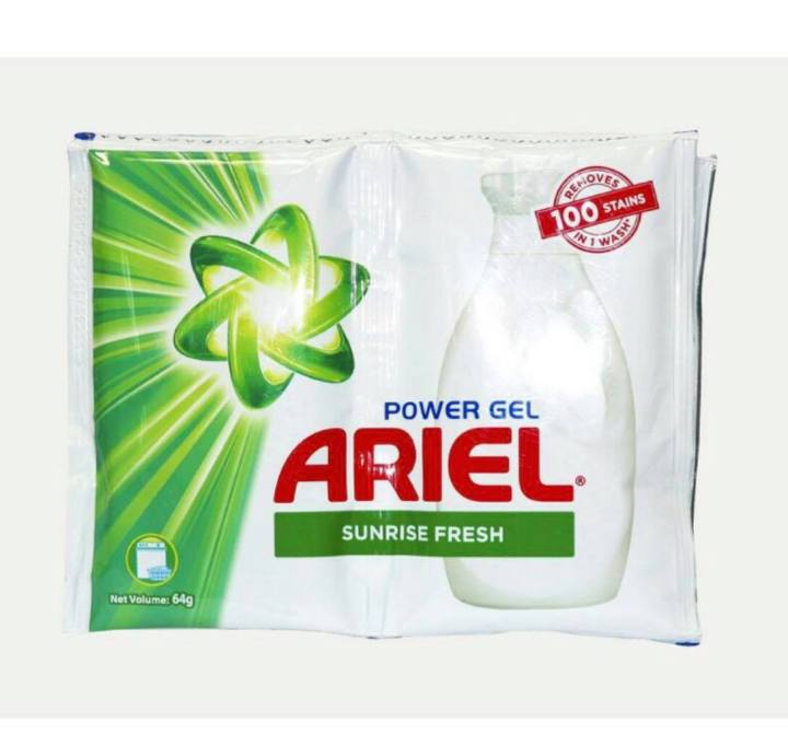 Ariel Power Gel Liquid Detergent Sunrise 64 grams | Lazada PH