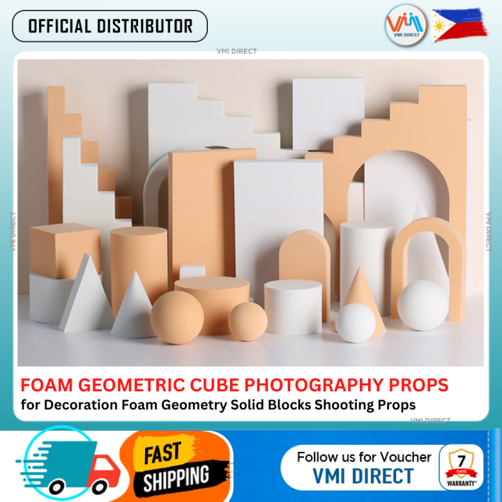 Foam Geometric Cube Photography Props for Jewelry Cosmetics and ...