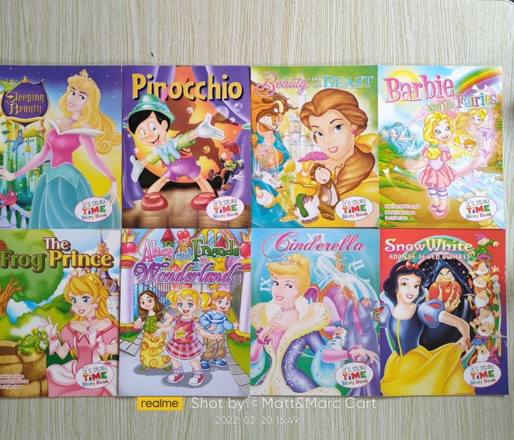 Coloring Books for kids with stories 16 pages | Lazada PH