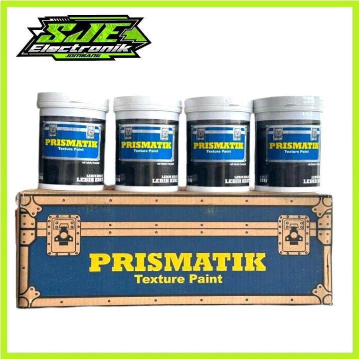 Cat Prismatik Texture Paint Hitam | Lazada Indonesia