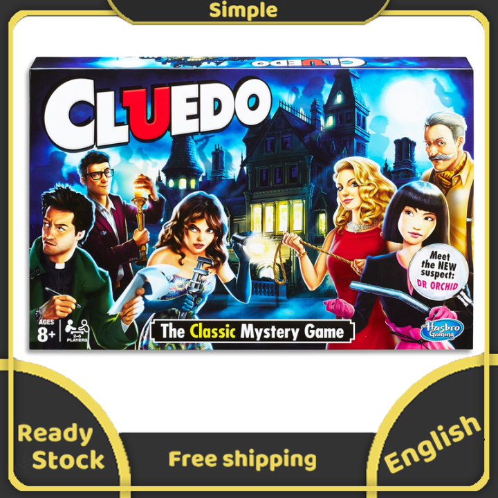 Cluedo The Classic Mystery Board Game For Famliy Party Game | Lazada