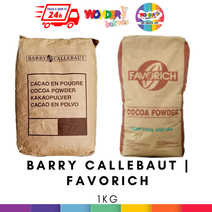BARRY CALLEBAUT Cocoa Powder | FAVORICH Cocoa Powder | FAVORICH Black ...