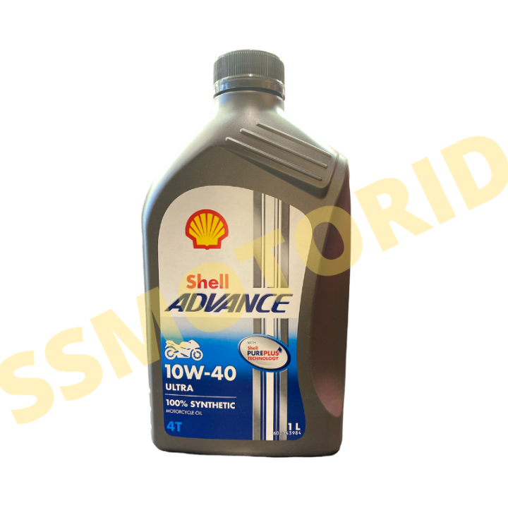 Shell Advance Ultra 1L 10W-40 4T API SN / JASO MA2 Oli Pelumas Motor ...