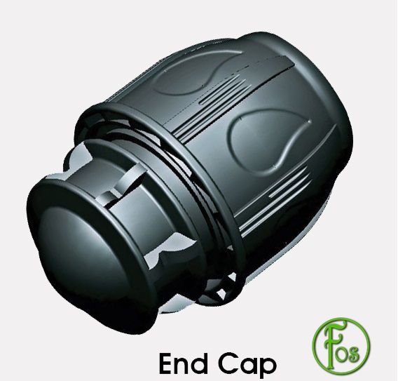 Poly Pipe fitting End Cap 50mm, 63mm,90mm | Lazada