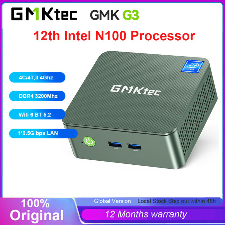 Gmktec G5 In 12th N97 N100 PC LPDDR5 4800MHz 12GB 16GB 1TB Windows 11 ...