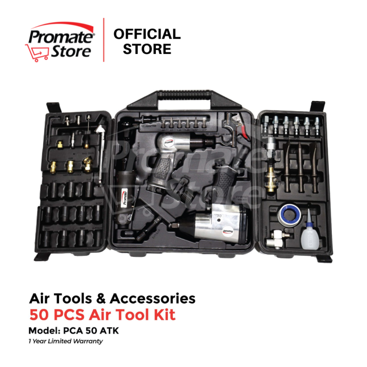 Promate 50 pcs Air Tool Kit | Lazada PH