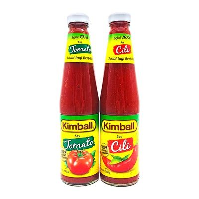 Kimball Chilli Sauce 500gm/ Kimball Tomato Sauce 500gm | Lazada