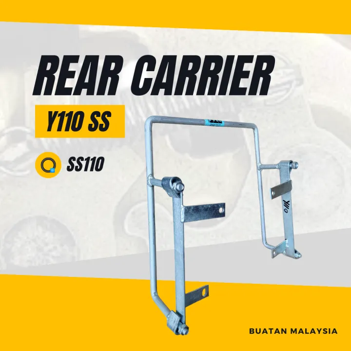 YAMAHA Y110 SS REAR CARRIER - SS110 FIRST MODEL Y 110 Y110SS HEAVY DUTY MONORACK CARGO CARIER ...