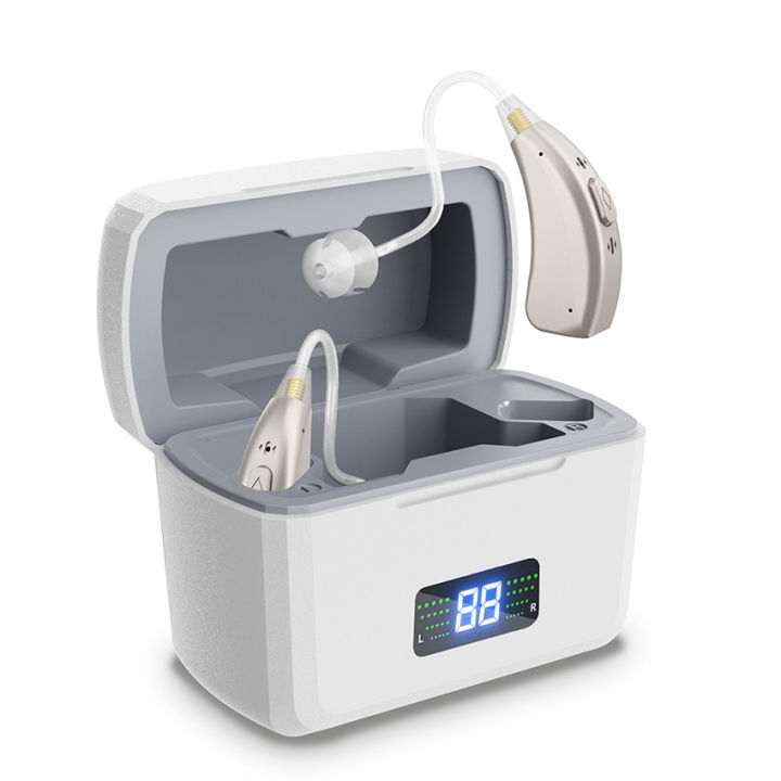 Digital 16-Channel Rechargeable Hearing Aids Multi-Mode BTE Hearing Aid ...