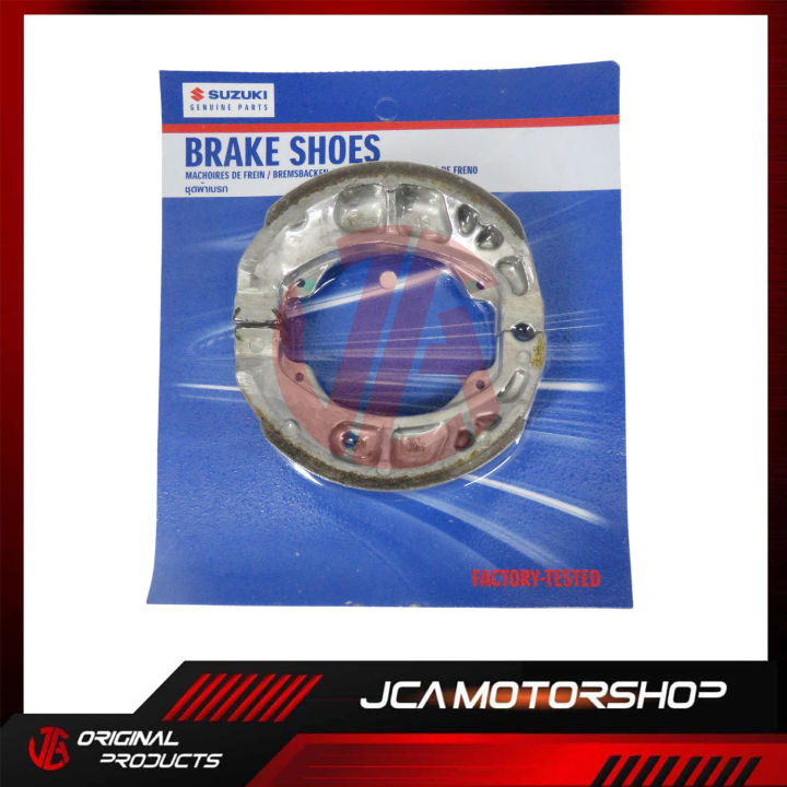 ORIGINAL SUZUKI BRAKE SHOE FOR SHOGUN, RAIDER J 110, SMASH 110, SMASH ...