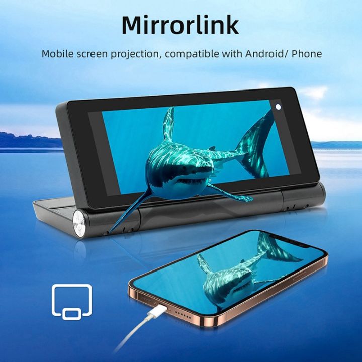 (GDSW) 6.86Inch Car Portable Adjustable 180 Degrees Flip Screen Car ...