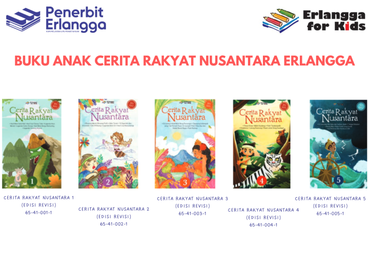 BUKU KATALOG JENJANG ANAK 2023 CERITA RAKYAT NUSANTARA (EDISI REVISI) ERLANGGA | Lazada Indonesia