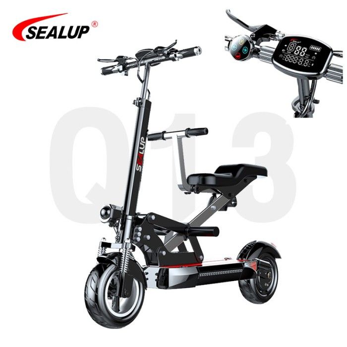 Electric Scooter SEALUP Q13 Skuter listrik dewasa 48V 11 inch ban ...