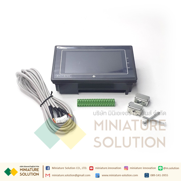 YKHMI PLC FX IN HMI 2IN1 Controller PLC YKHMI MM 4 inch จอ HMI รวมกับ ...