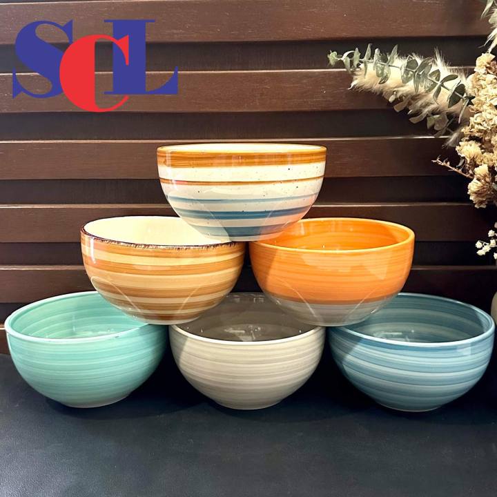 PRINTED DESIGN CERAMIC BOWL 13.5cm x 7cm #AM-BW-5-1 | Lazada PH