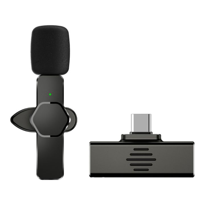 Lavalier Microphone System Operating Real-time Sound Reception Long ...