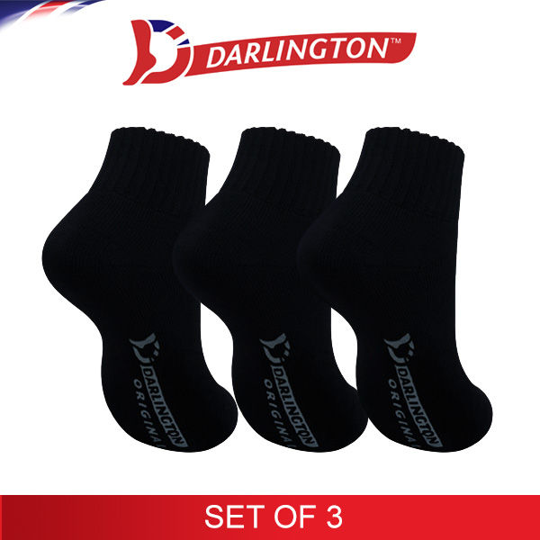 Darlington Kids Sports Thick Cotton Anklet Socks 780832 Set of 3 ...
