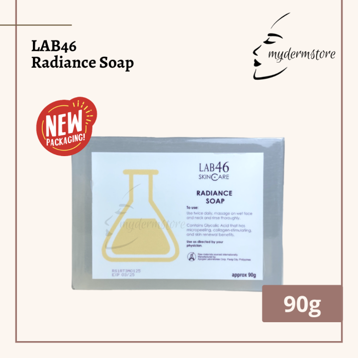 Lab46 Radiance Glycolic Soap (90g) | PREMIUM GRADE DERMATOLOGIST TESTED ...