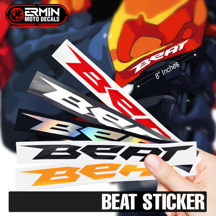 8" Inches Honda Beat Sticker | Lazada PH
