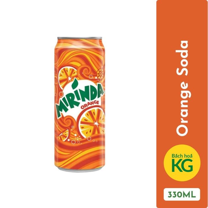 PEPSI Mirinda orange soft drink 330ml - Minuman ringan - 美林达软饮料 - Nước ...