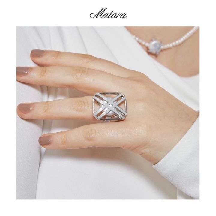 (Pre-Order) Matara Studio: Signature - X XO Bombshell Paradise in Enamel Ring | Lazada.co.th