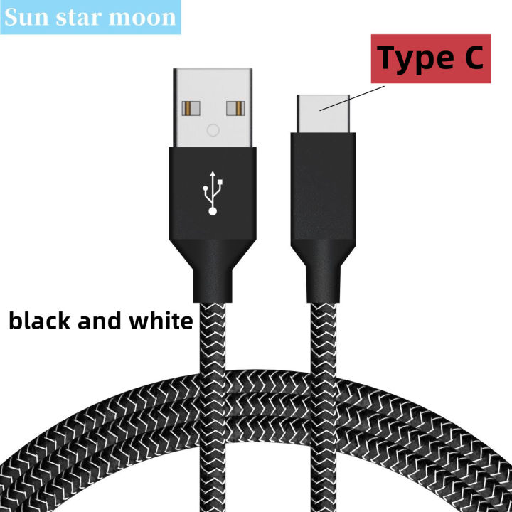 3A Super fast Charger 1.0M Cable Fast USB Type C Charging Data Cord For ...