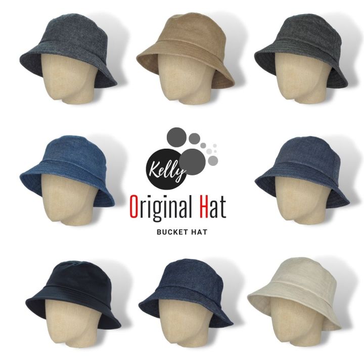 หมวกบักเก็ต KELLY BUCKET ORIGINAL HAT Size 57.5 cm. (UNISEX) SET-5/9 ...