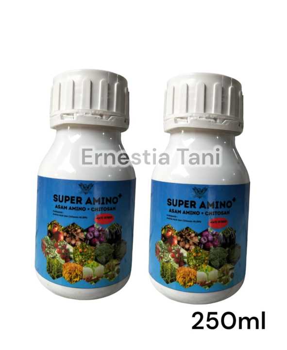 Super Amino 250ml Pupuk Nutrisi Asam Amino + Chitosan Untuk Mempercepat Pemulihan Tanaman Dari ...