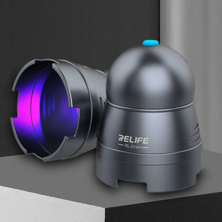 RL-014A UV Curing Lamp USB LED High Power T6 Fast Adhesive Green Oil Purple Light Phone ...