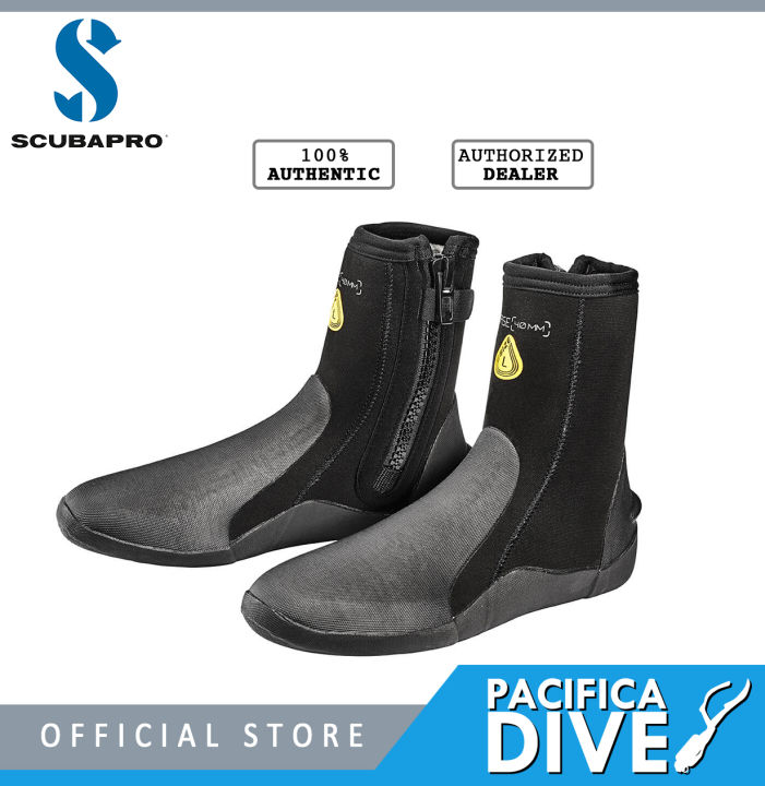 SCUBAPRO, Base Dive Boots, 4mm, Black | Lazada PH